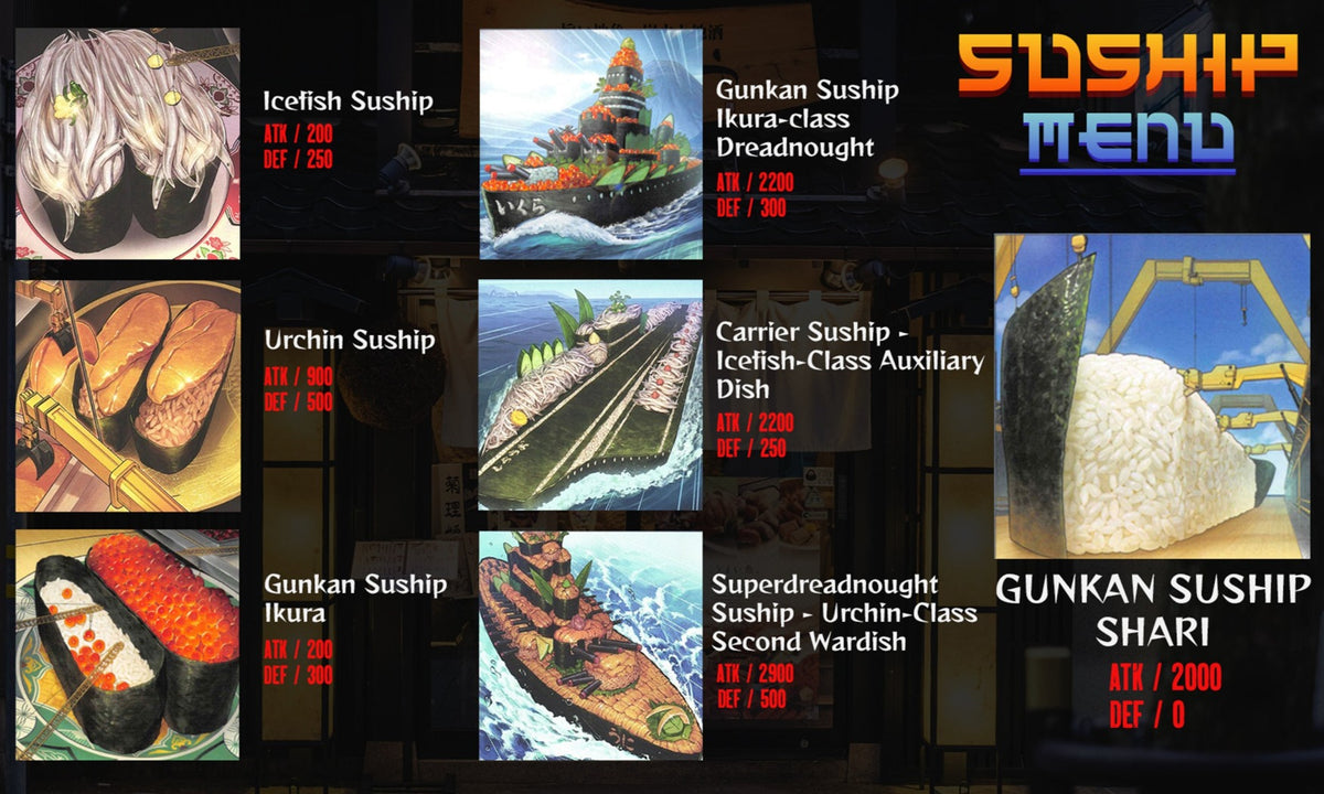Suship Gunkan Playmat – LDB Duel
