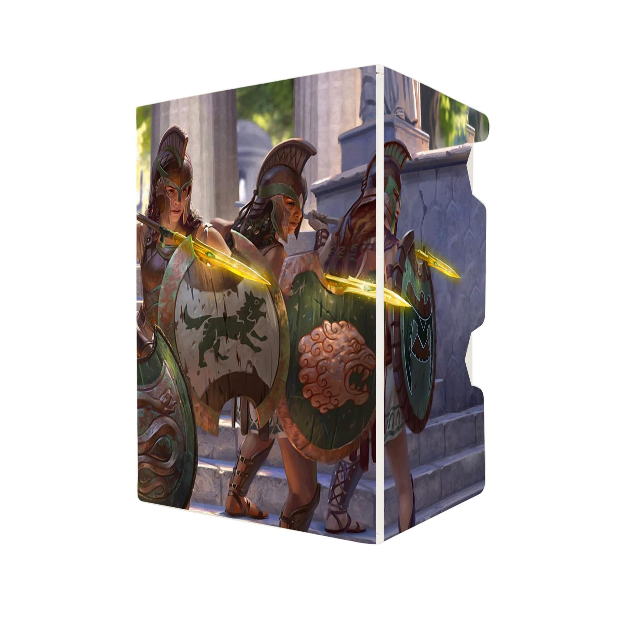 Anthem of Champions Deck Box- Holds 100 Double Sleeved Cards – LDB Duel