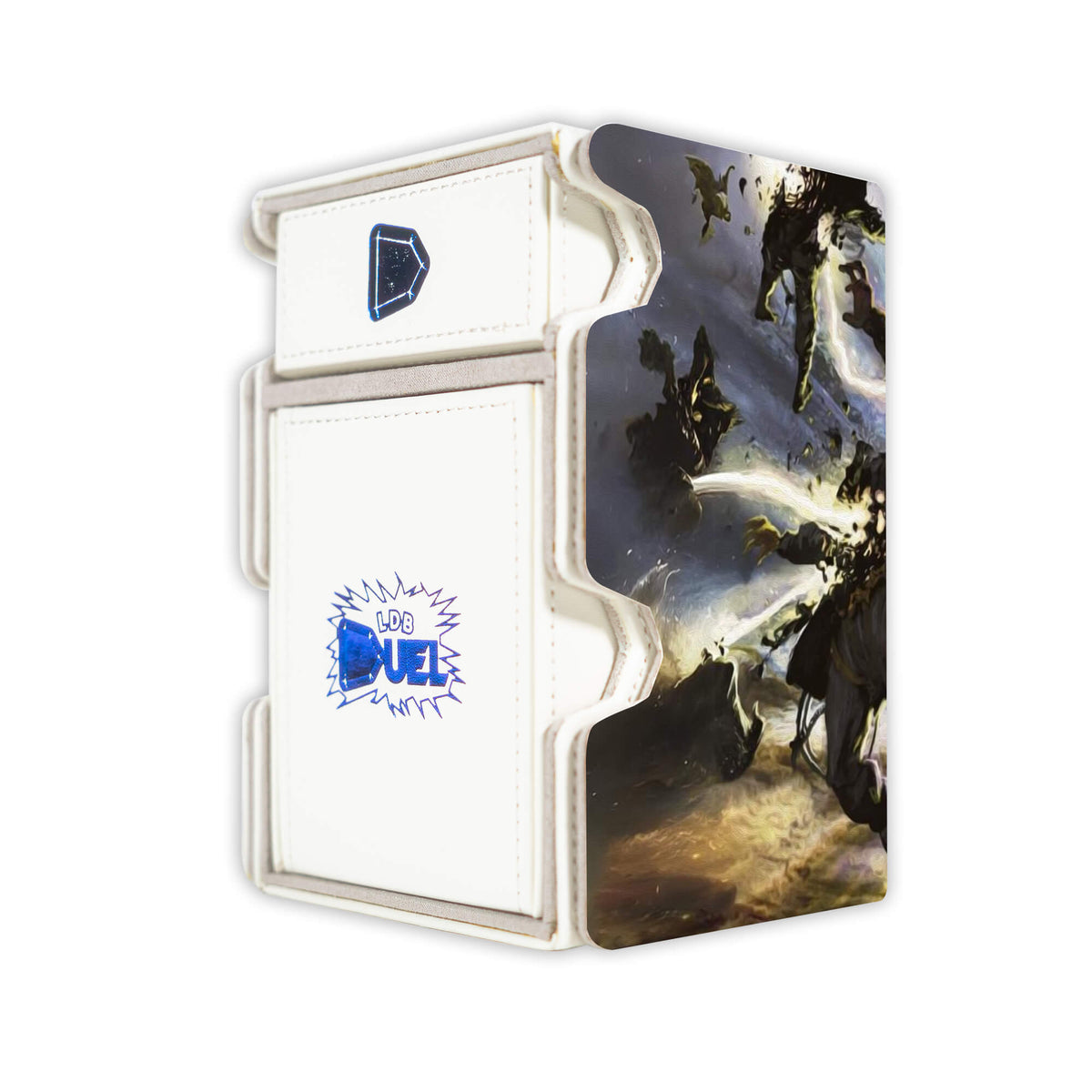 Day of Judgement Deck Box- Holds 100 Double Sleeved Cards – LDB Duel