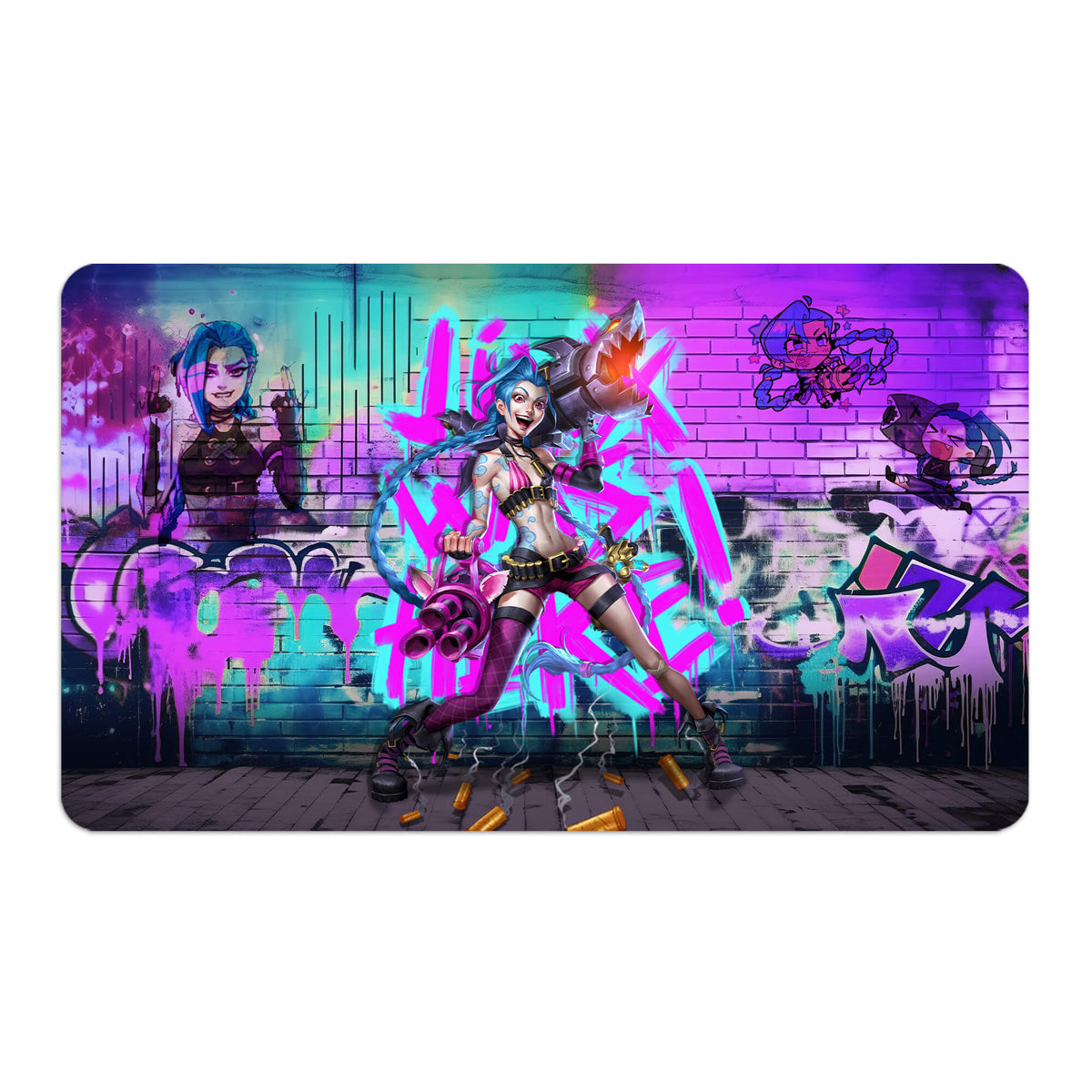 Jinx | Arcane Playmat for the LoL TCG – LDB Duel