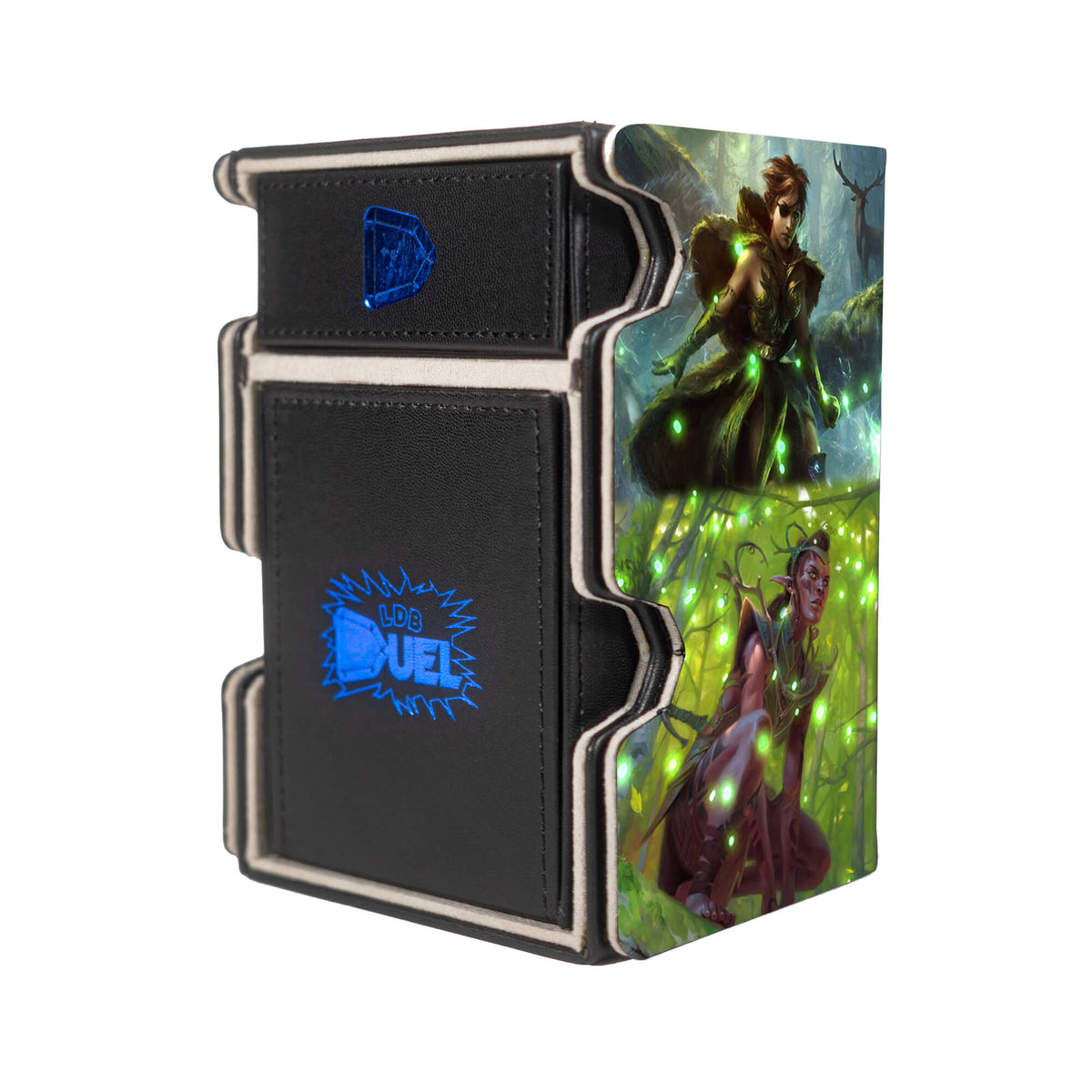 Llanowar Elves Deck Box- Holds 100 Double Sleeved Cards – LDB Duel