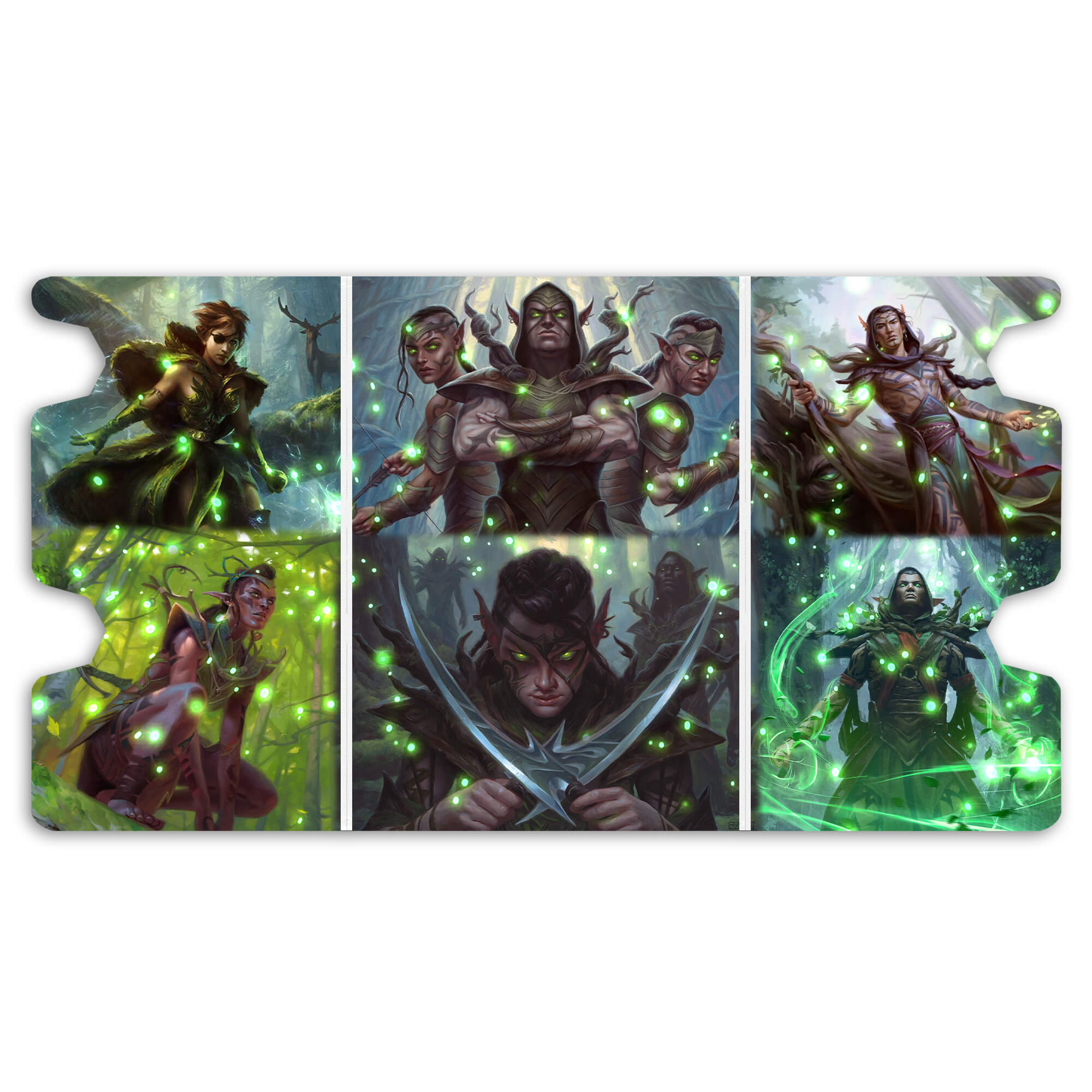 Llanowar Elves Deck Box- Holds 100 Double Sleeved Cards – LDB Duel
