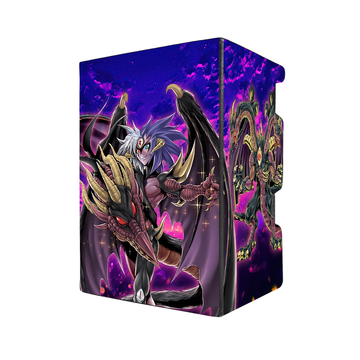 Yubel Phantom Nightmare Deck Box - Capacidad para 100 cartas de doble ...