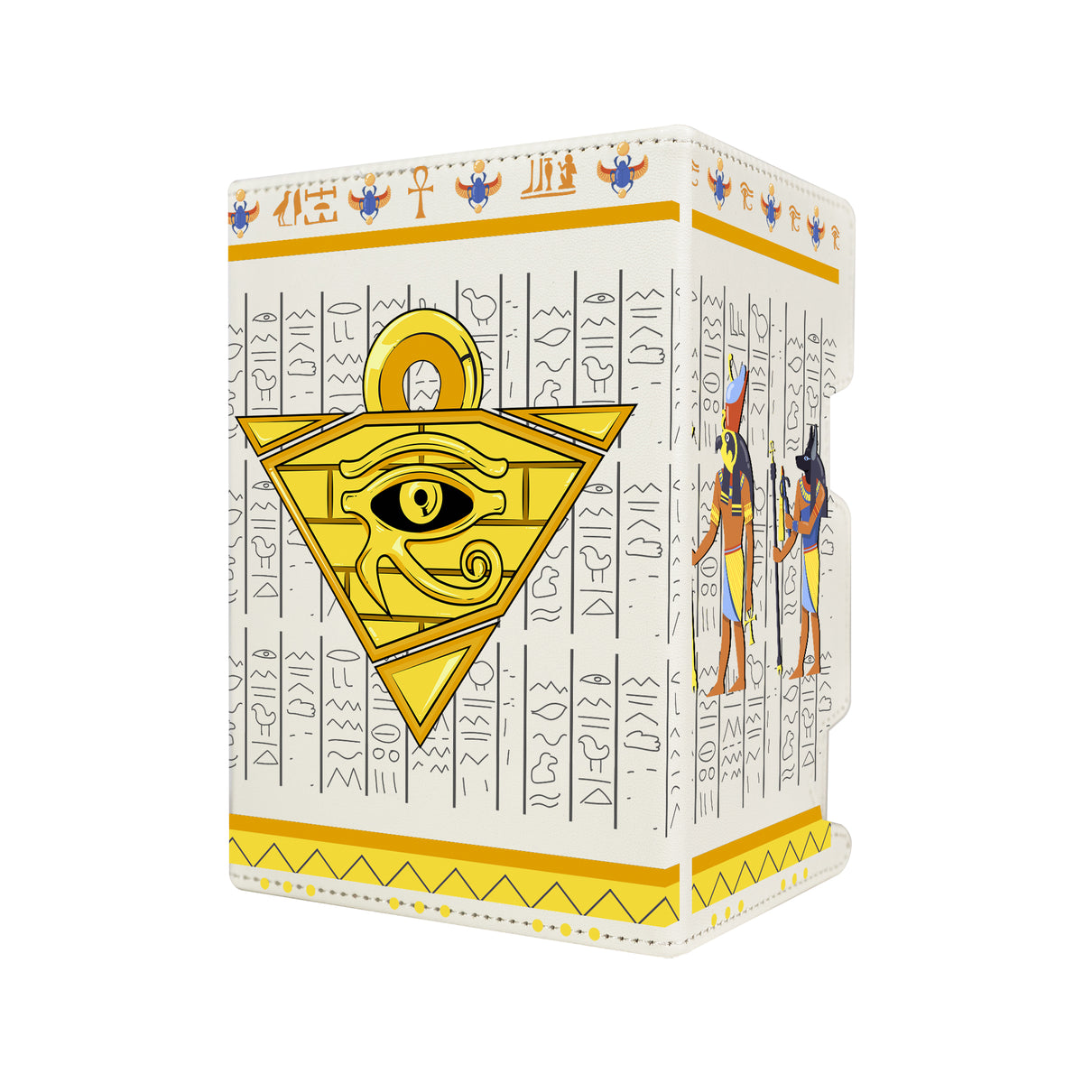 Pharoah's Soul Glyphs Mach 3 Deck Box - Holds 100 Double Sleeved Cards ...