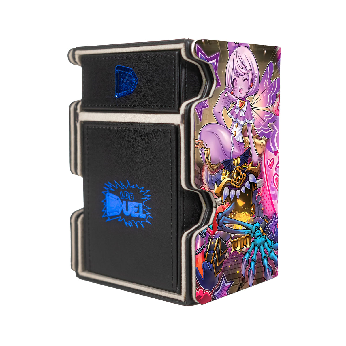 Mimighoul Archetype Mach 3 Deck Box- Holds 100 Double Sleeved Cards ...