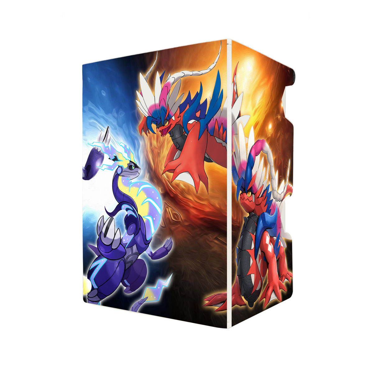 Miraidon and Koraidon Deck Box - Holds 100 Double Sleeved Cards – LDB Duel