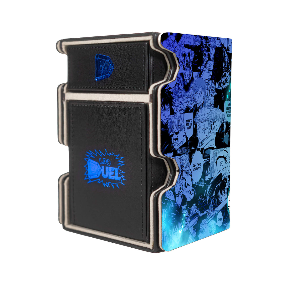 Satoru Gojo Deck Box- Holds 100 Double Sleeved Cards – LDB Duel