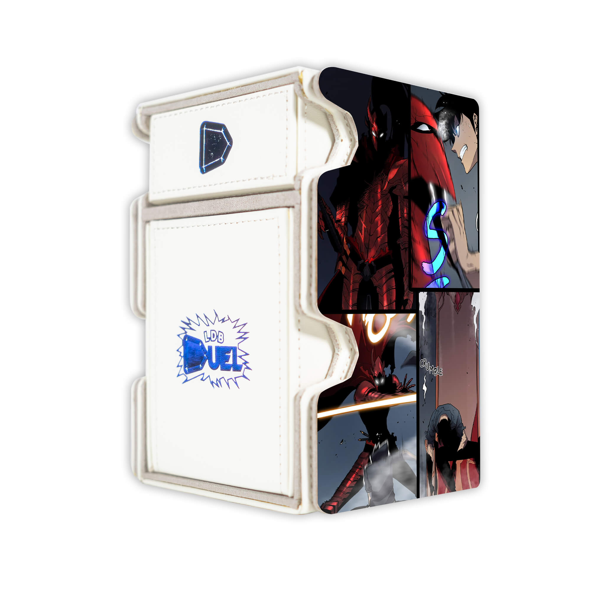 Solo Leveling Deck Box- Holds 100 Double Sleeved Cards – LDB Duel