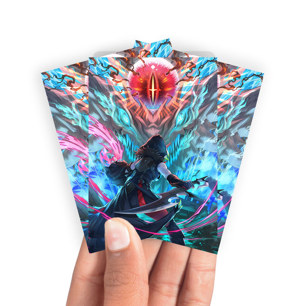 Startling Stare of the Snake-Eyes Card Sleeves – LDB Duel