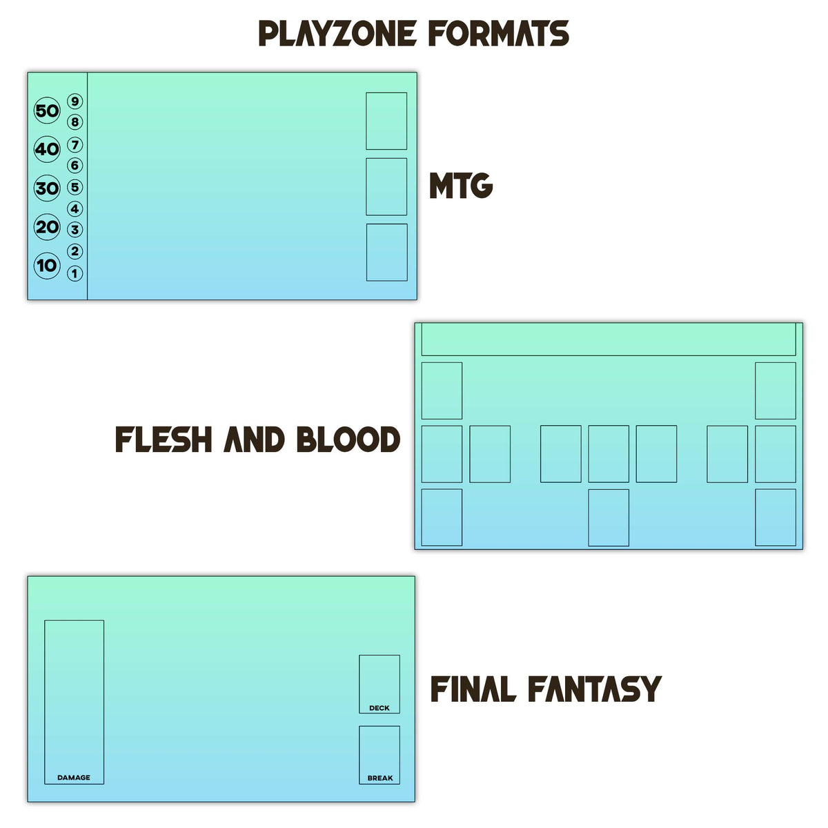 Yubel Phantom Nightmare Playmat for the MTG TCG – LDB Duel